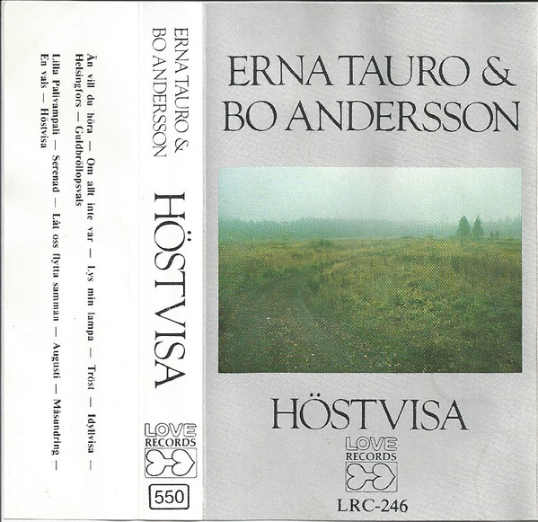Erna Tauto & Bo Andersson : Höstvisa - Levykauppa 33 RPM Oy