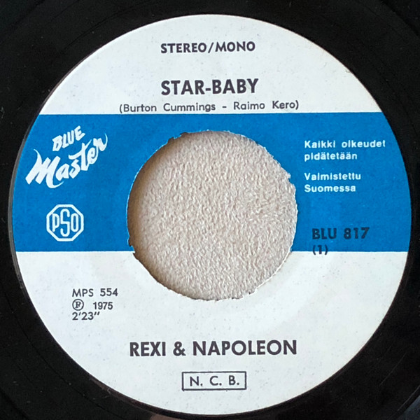 Rexi & Napoleon : Star-Baby / Maantiekiitäjä